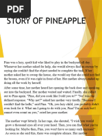 The Legend of the Pineapple Story | PDF