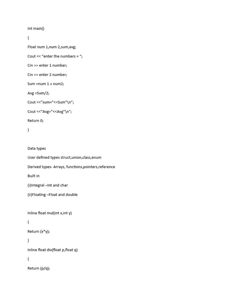 Int Main | PDF | Namespace | Computer Programming Int Main | PDF | Namespace | Computer Programming