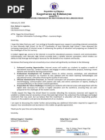 Training Request Letter | PDF