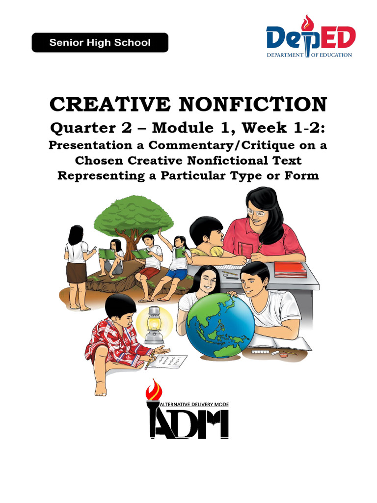 CreativeNonfiction - Q2 Module 1, Week 1-2 | PDF | Creative Nonfiction ...