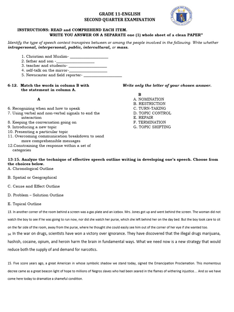 Exam 5 | PDF | Communication | Human Communication
