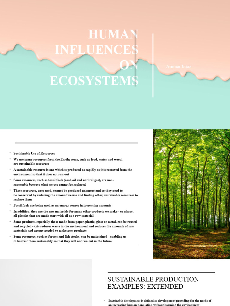 Ammar Bio Presentation | PDF | Sustainability | Conservation Biology