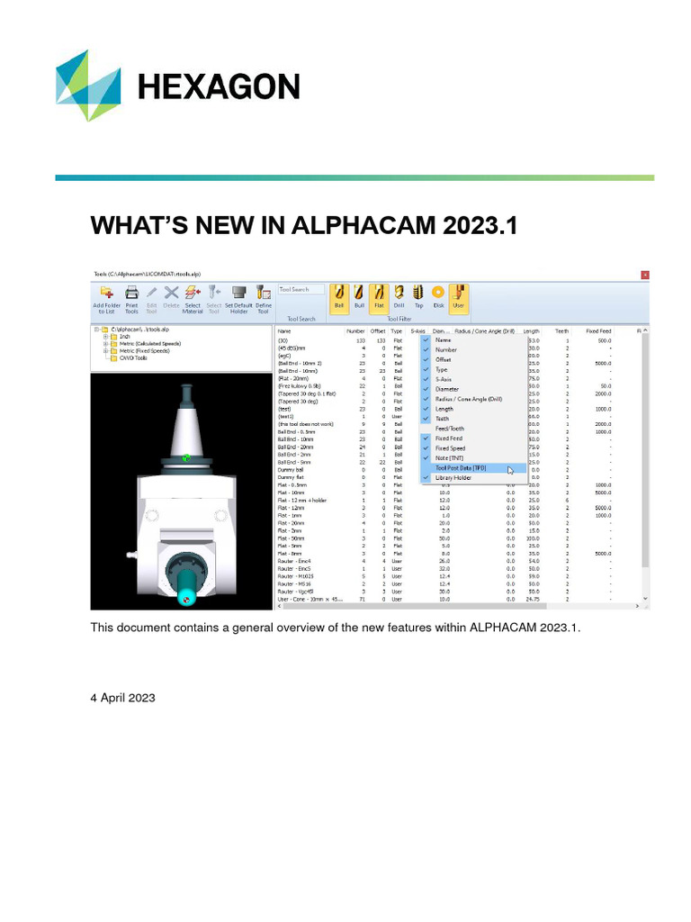 Alphacam Whats New | PDF | Machining | Automation