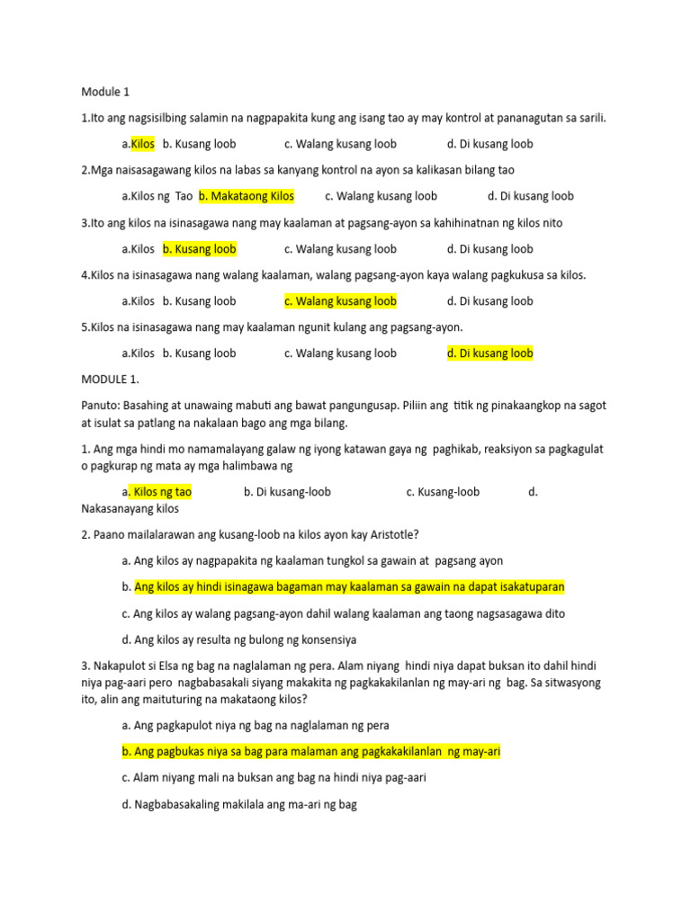 Esp10 Reviewer | PDF