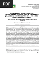 Perencanaan Geometrik Jalan PDF | PDF