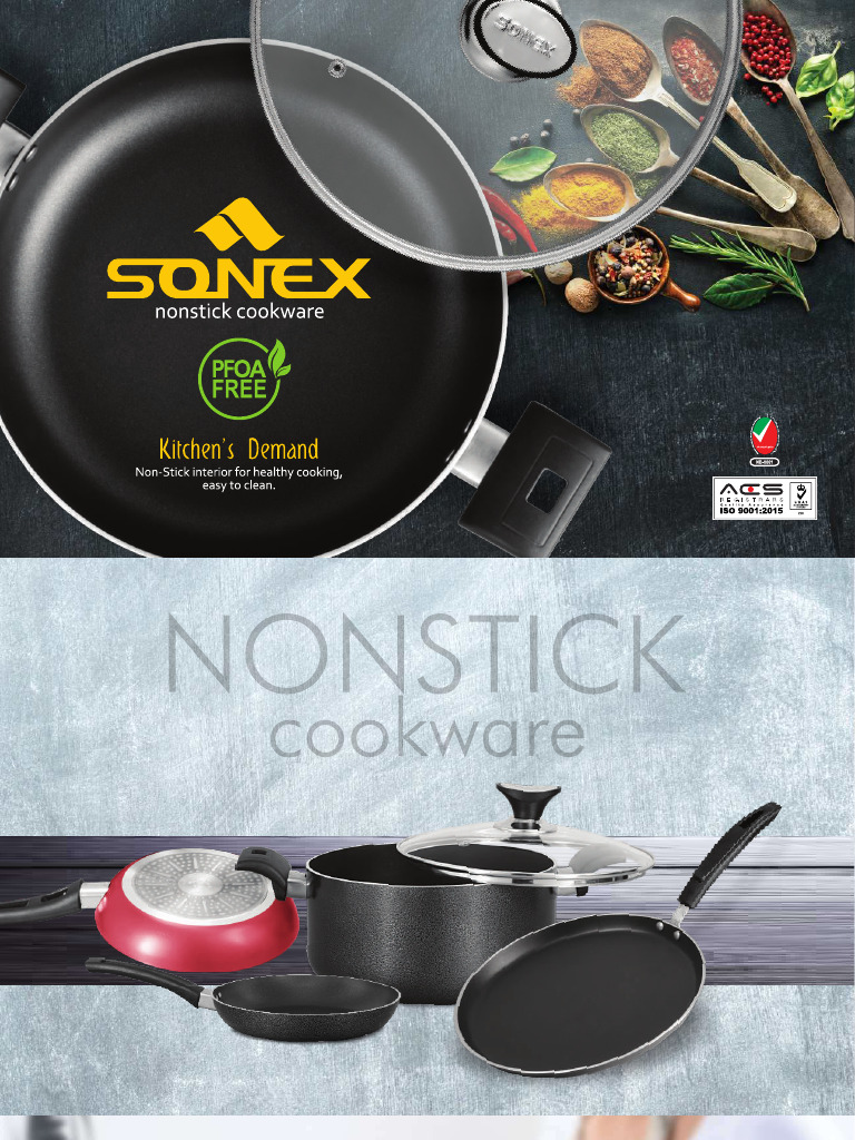 Sonex Non Stick Catalogue - CMP | PDF
