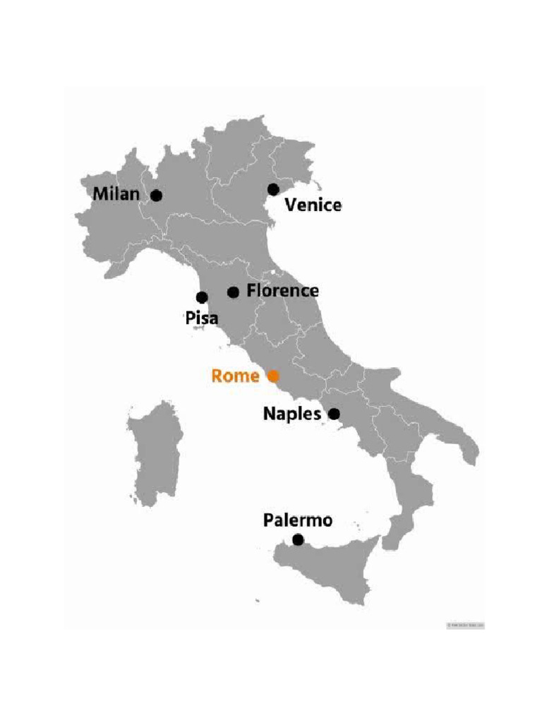 Italy Map | PDF