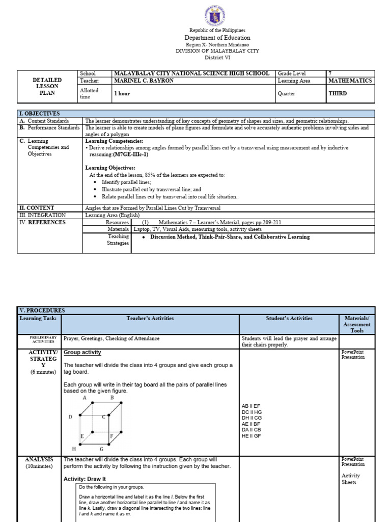 DLP PRECON 3rd Quarter | PDF | Learning | Cognition