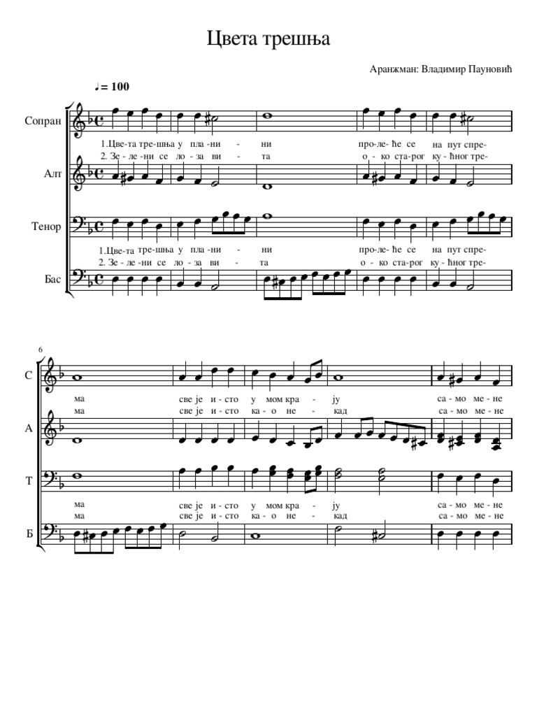 cveta tresnja измењено | PDF