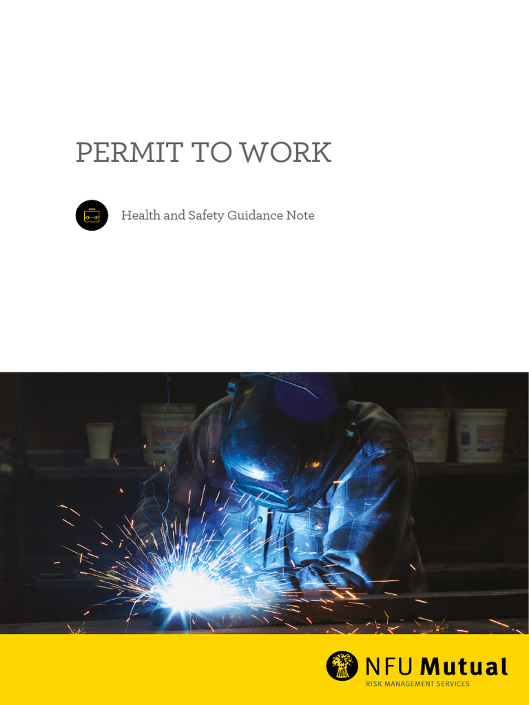 Permit To Work | Download Free PDF | Occupational Safety And Health | Risk