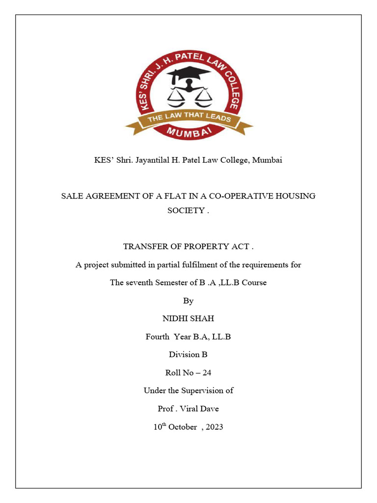 TOPA | PDF | Private Law | Common Law