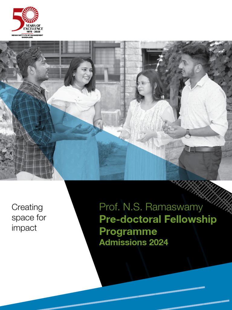 Pre-Doctoral Fellowship 2024 | PDF | Postgraduate Education | Business