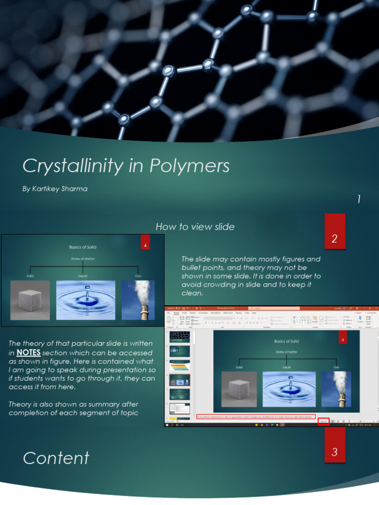 Polymer Crystallization Insights | PDF | Polymers | Crystal