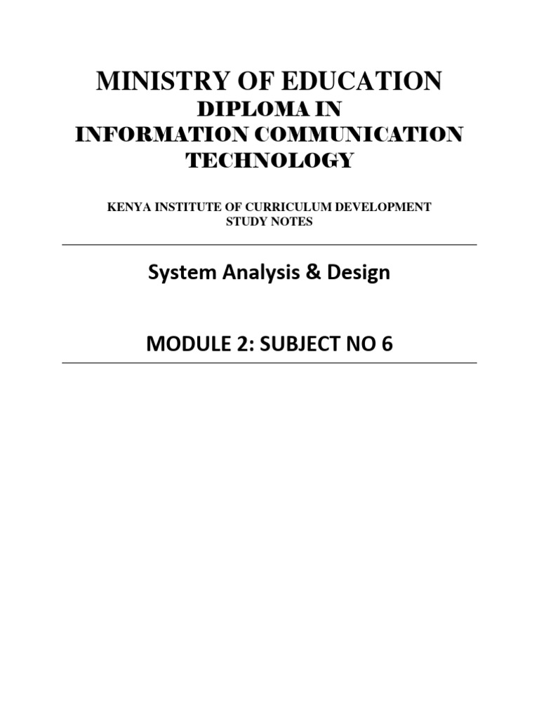 System Analysis and Design | Download Free PDF | Information System | System