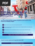 TUI's Vision and Core Values | PDF
