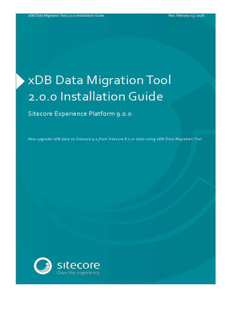 XDB Data Migration Tool Installation Guide 2.0.0 | PDF | Mongo Db | Databases