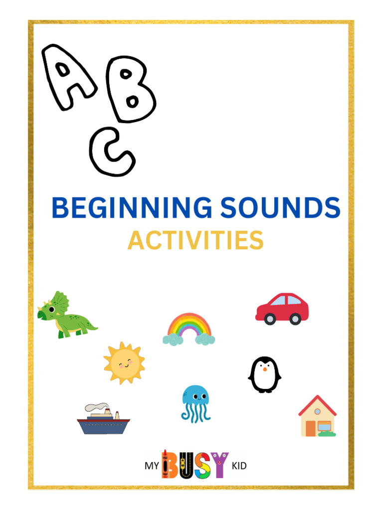 Beginning Sounds | PDF