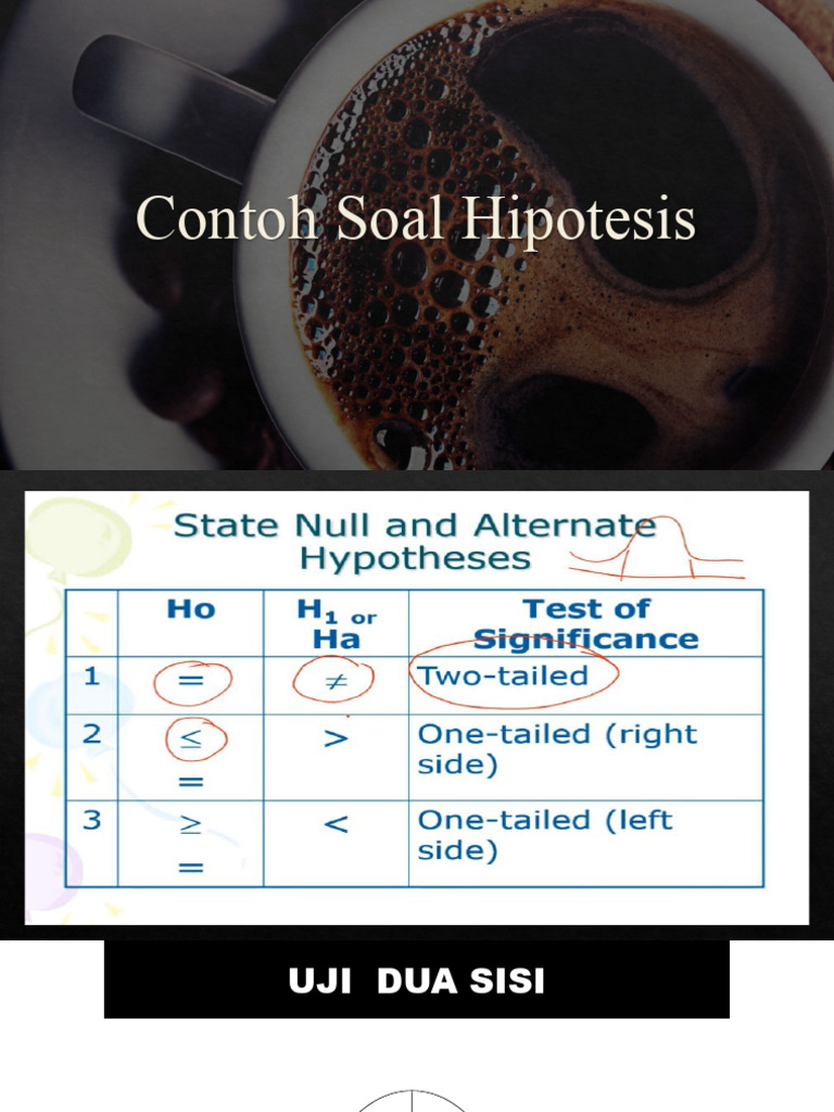 Contoh Soal Uji Hipotesis Statistik | PDF