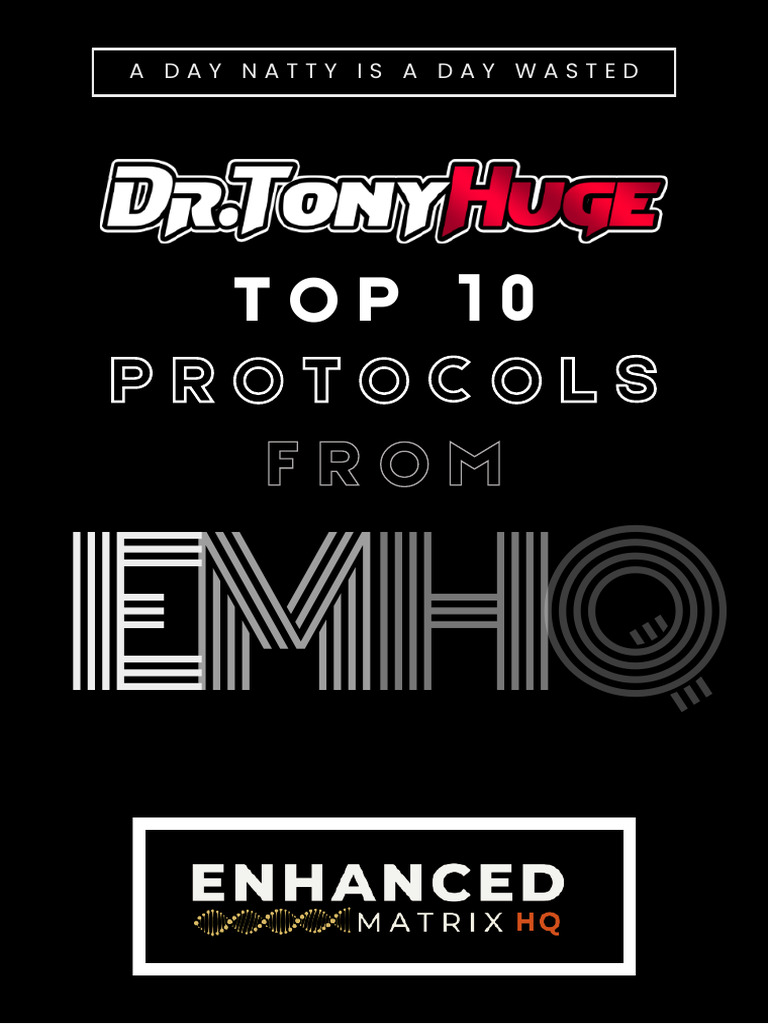 Tony Huge Top 10 Protocols | PDF | Hair Loss | Organic Compounds