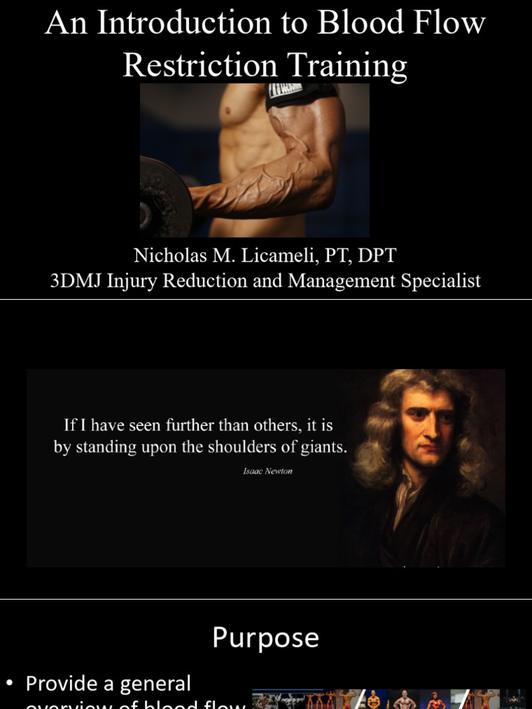 Blood Flow Restriction Training Guide | PDF | Muscle Hypertrophy ...
