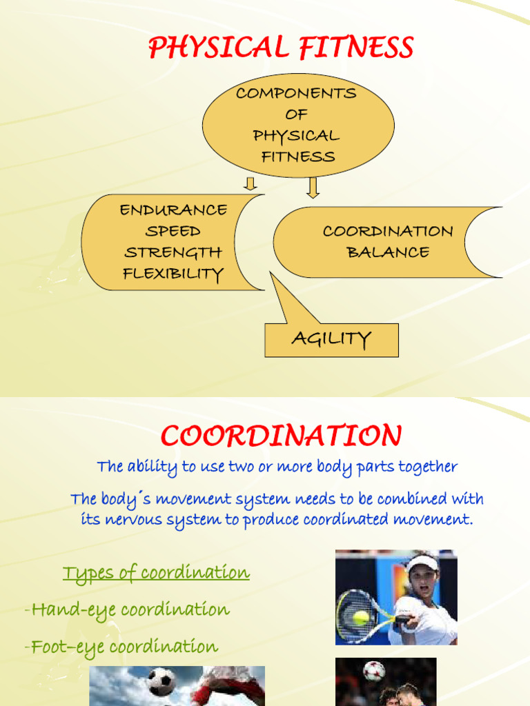 Agility, Coordination and Balance Power Point | PDF | Self-Improvement