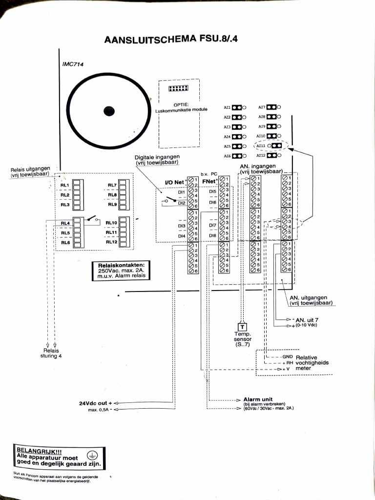 Aansluitschema Fsu8 | PDF