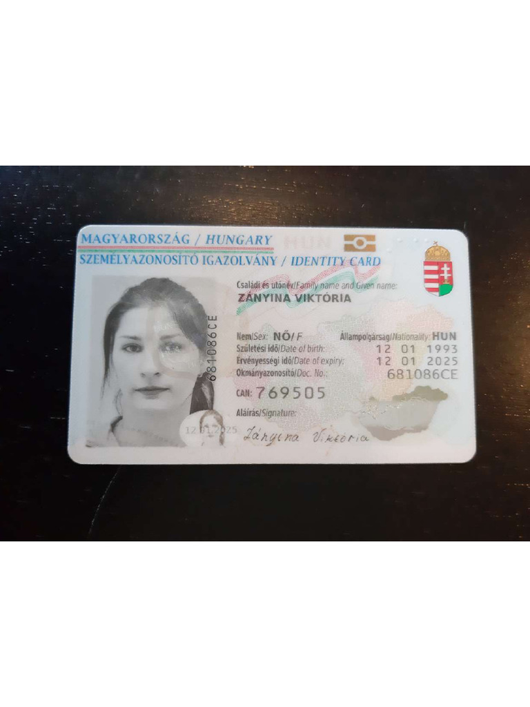 Identity Card Hungary | PDF