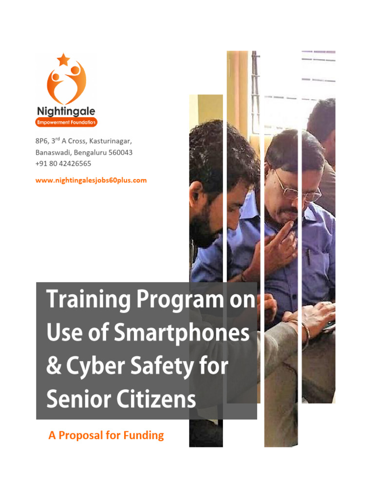 Digital Literacy and Cyber Security Proposal | PDF | Old Age