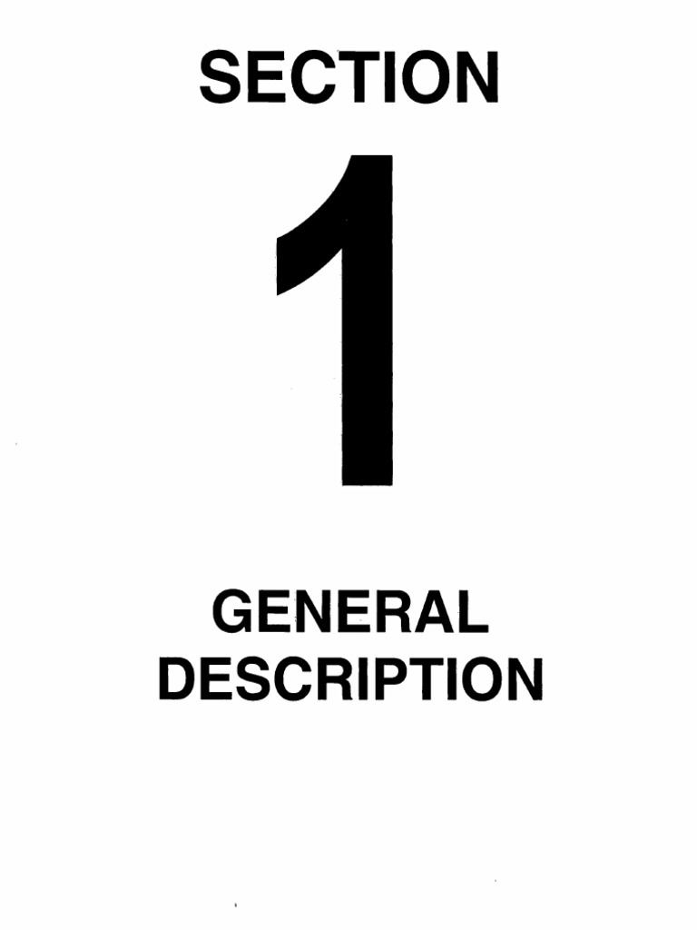 Section 1 General Description Pdf Landing Gear Nut Hardware