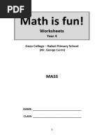 LAS Math3 Q2 Week-2 v.2 | PDF | Copyright | Mass