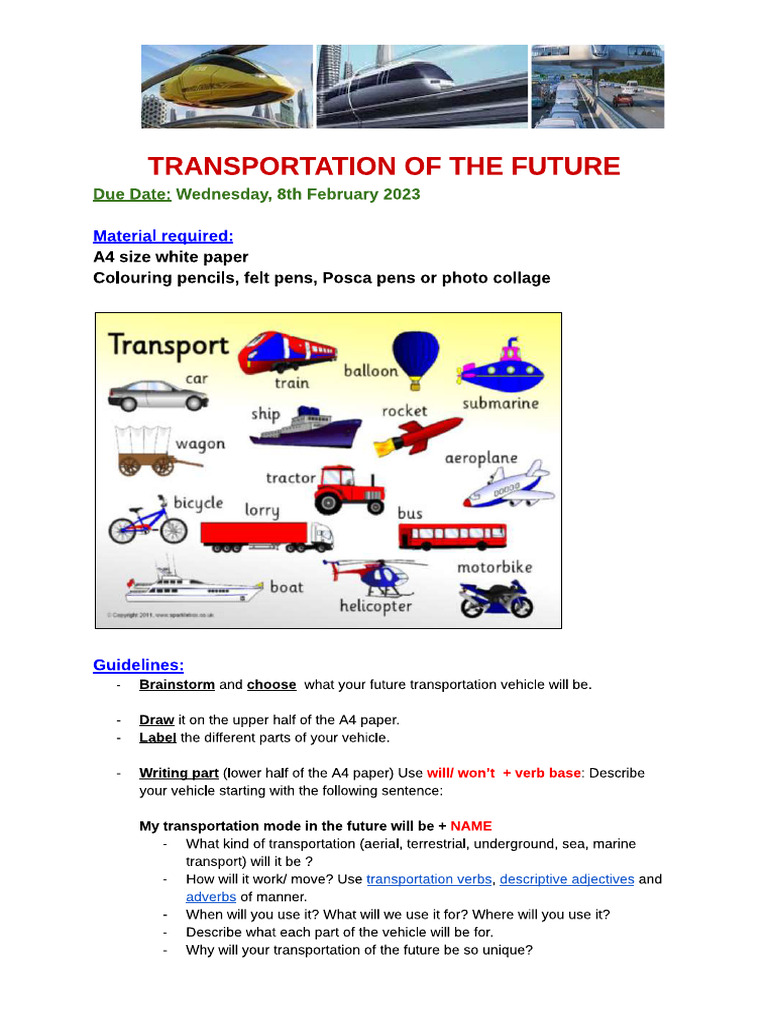Transportation of The Future | PDF