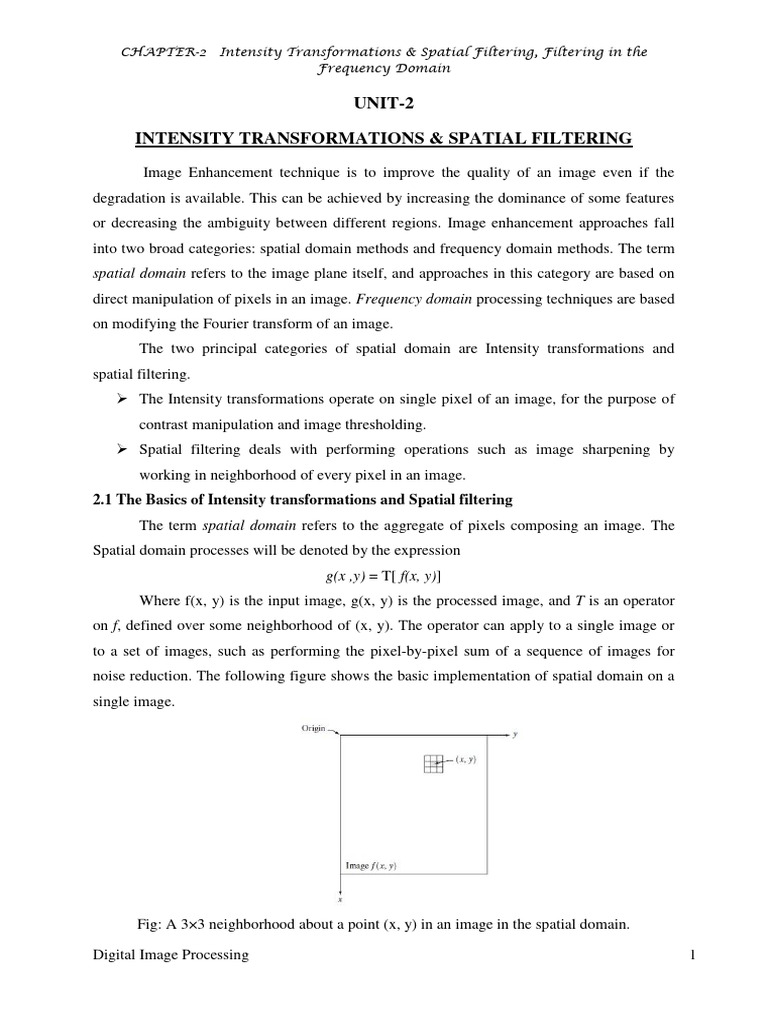 Unit 2 | PDF | Digital Signal Processing | Filter (Signal Processing)