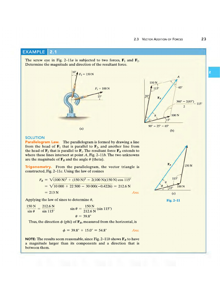 4.1 Forces and Moment Problems | PDF