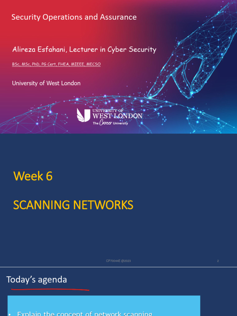 Week6 2023 Lec | PDF | Transmission Control Protocol | Port (Computer Networking)