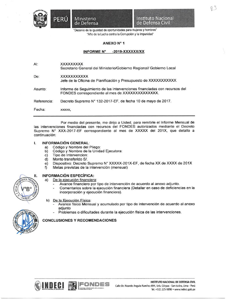 Anexo Indeci | PDF