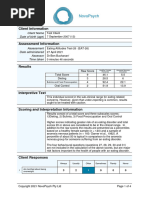 EDE Q Eating Disorder Examination Questionaire Scoring | PDF | Eating ...