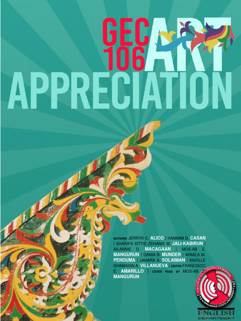 Unit 2 GEC 106 | PDF | Color | The Arts