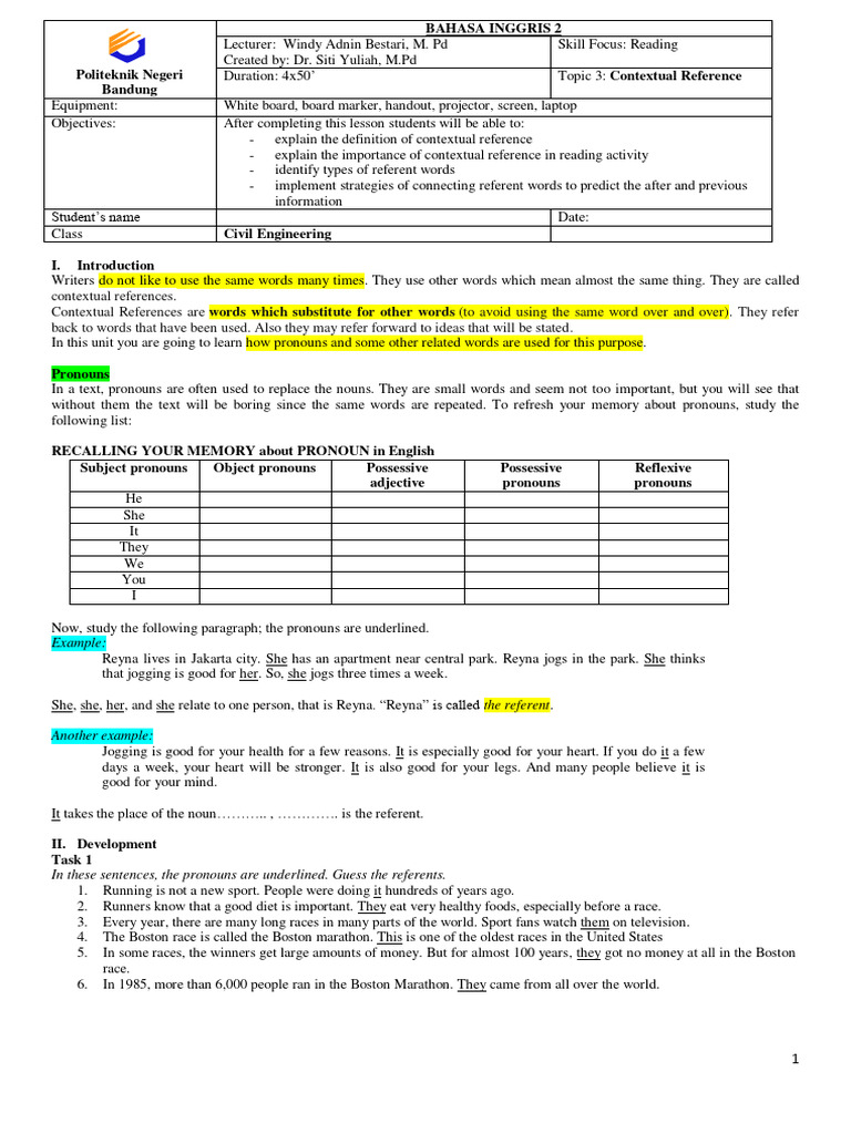 Meeting 3 Contextual Reference | PDF | Word | Tornadoes