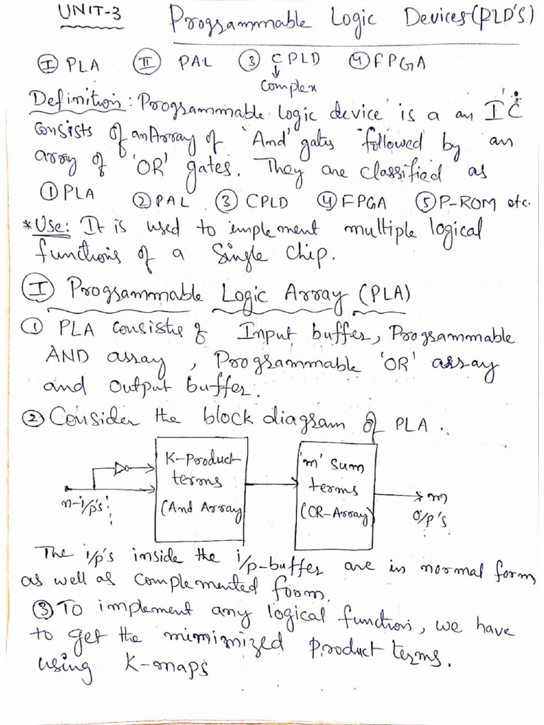 Digital Electronics UNIT-3 | PDF