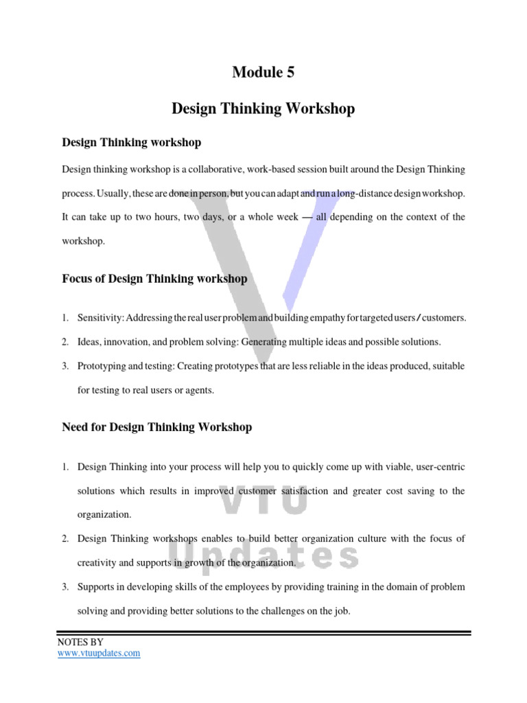 Module 5 | PDF | Design Thinking | Thought