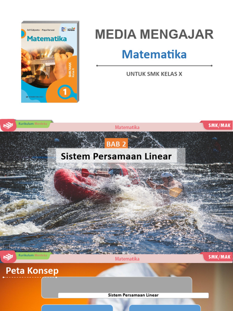 Bab 2 Sistem Persamaan Linier (SPLDV Dan SPLTV) Kelas X | PDF