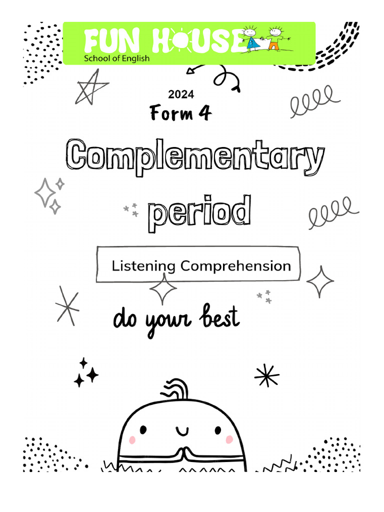 Form 4 Listening Comprehension | PDF