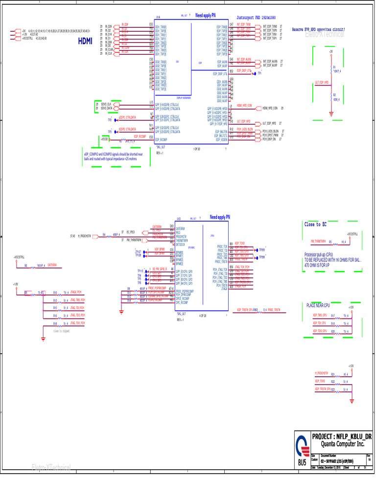 HP Pavilion 14-Ce - Dag7almb8c0 - G7al | PDF | Electronic Engineering