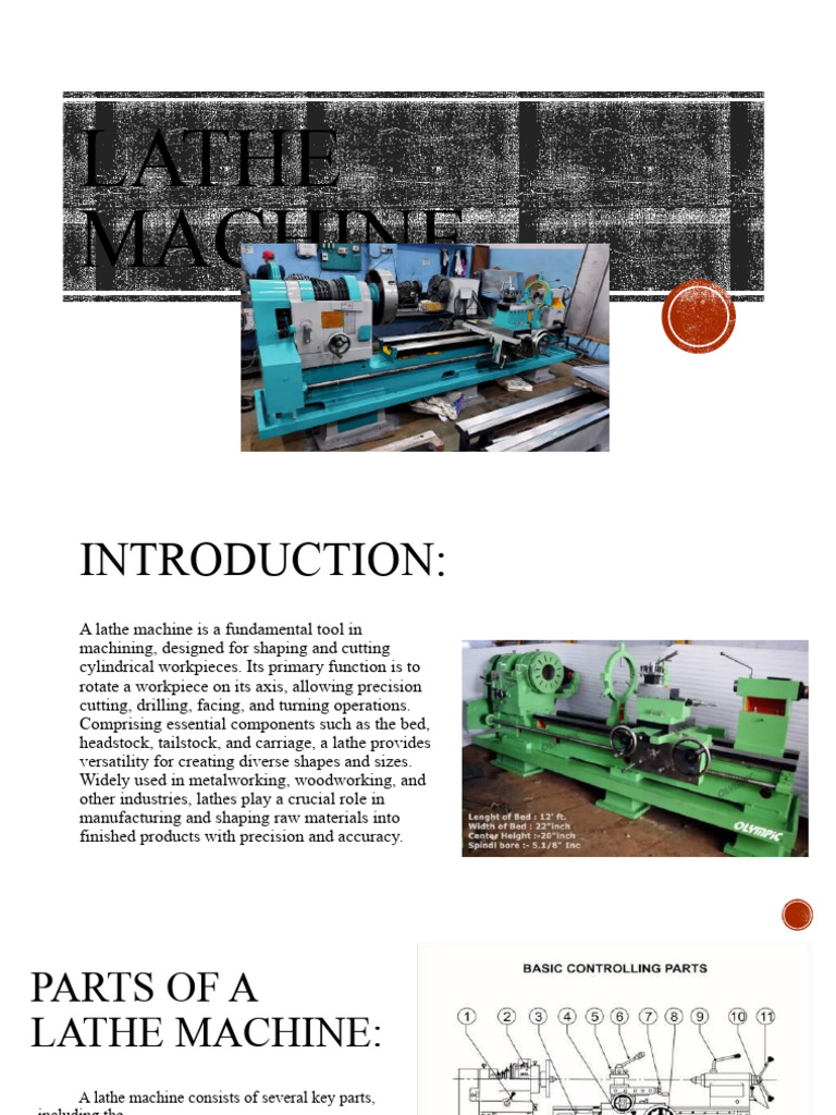 Lathe Machine | PDF | Machining | Industrial Processes