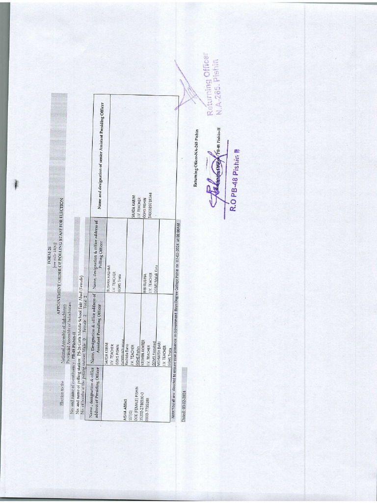 PB 48 Order... | PDF