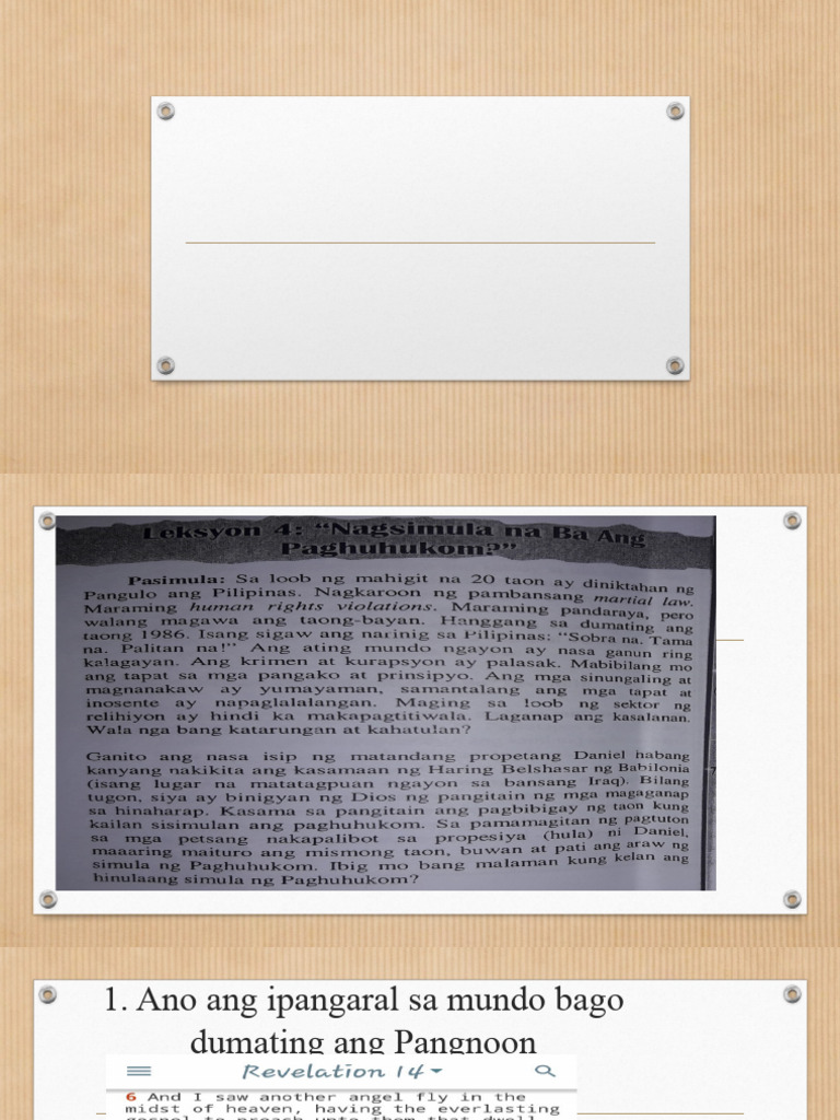 Ang Paghuhukom | PDF