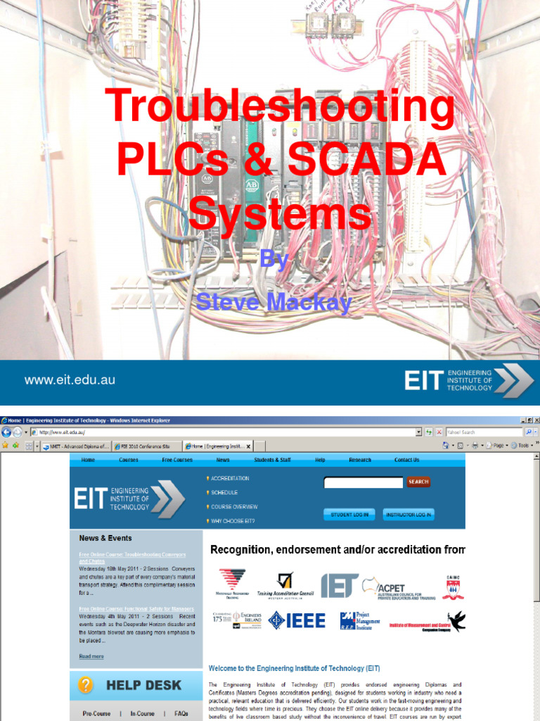 PLC & SCADA Troubleshooting | Download Free PDF | Programmable Logic Controller | Scada