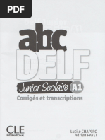 Abc Delf A2 - 2021 | PDF