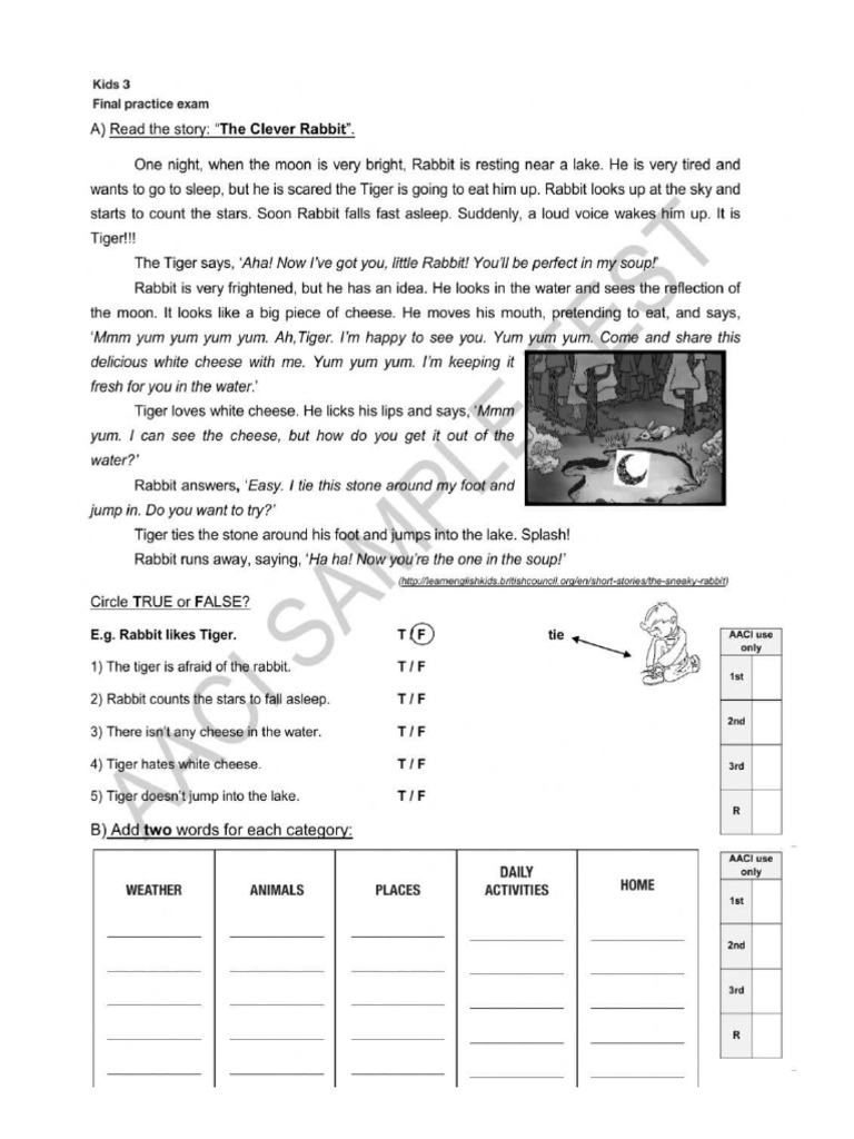 MOCK EXAMS The Clever Rabbit | PDF | Wellness