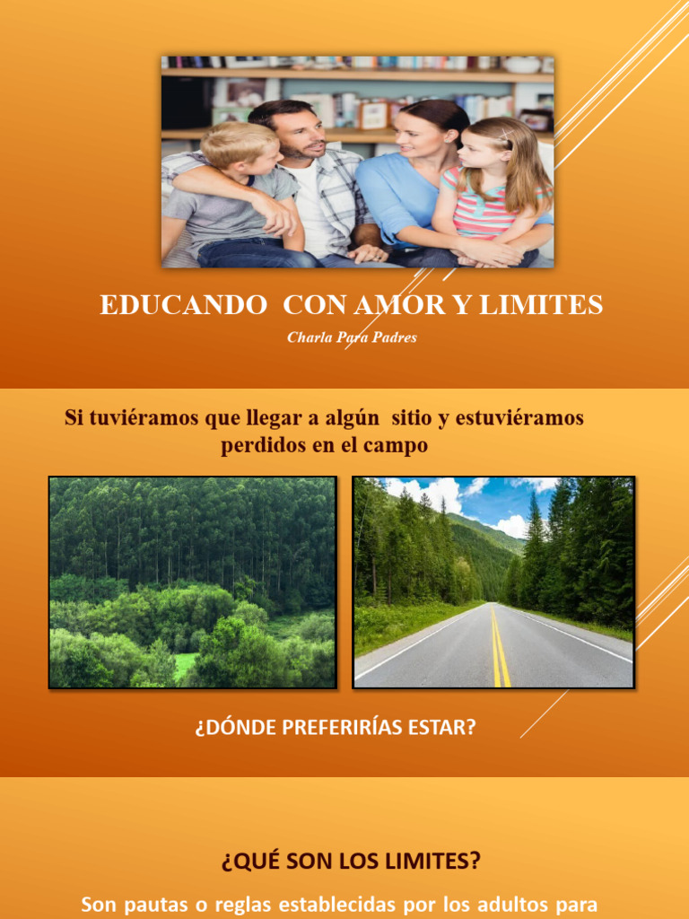 Charla Educar Con Amor y Limites | PDF | Amor | Autoestima